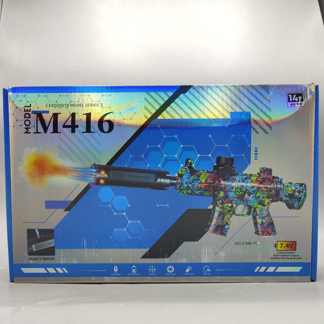 Buy Gell Blaster M416 Gun with Light and Smoke Effect Online in ...