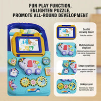 Buy Baby Walker Multifunction Toddler Trolley Musical Drawing Walker ...